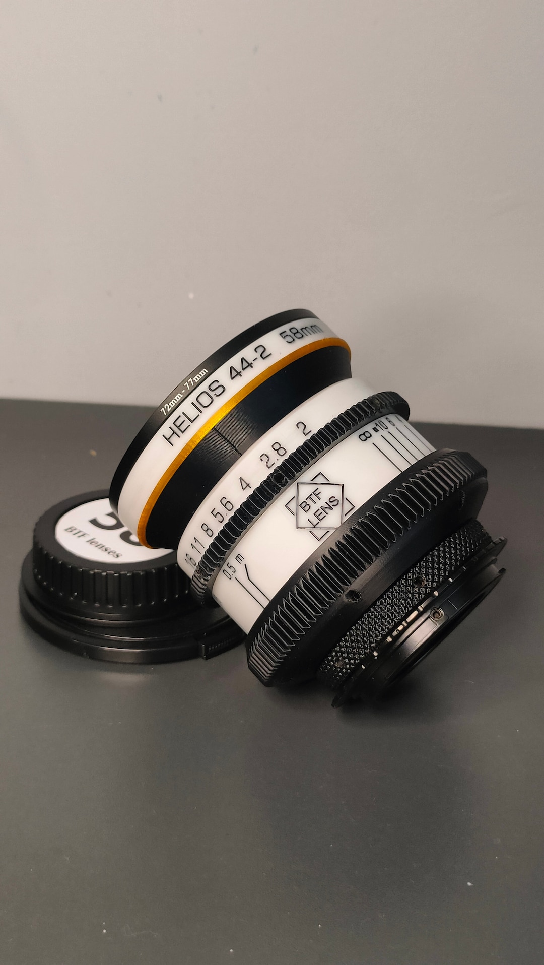 REHOUSE Helios 44-2 2/58mm Cinemod Canon EF BTF Portrait Lens Full Frame Cinematic Vintage ...