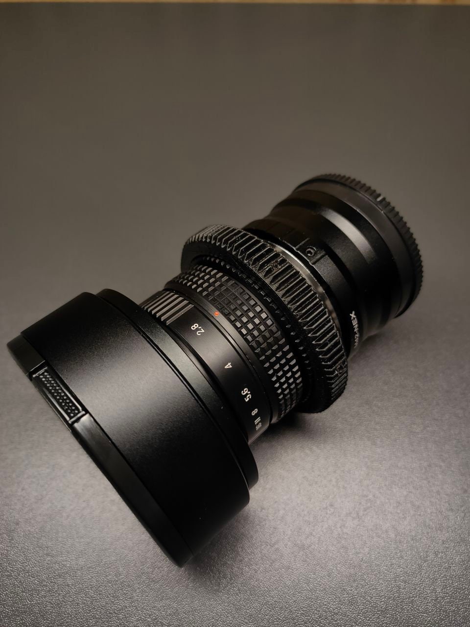 Mir 1b 1v 2/37 ANAMORPHIC Bokeh and Flare Amber Cine Mod Lens SONY E ...
