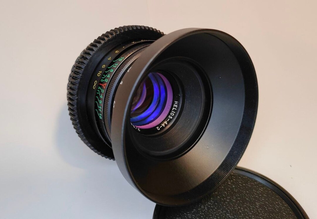 Anamorphic Purple Bokeh and Flare Helios 44-2 Cine Mod for Canon EF ...