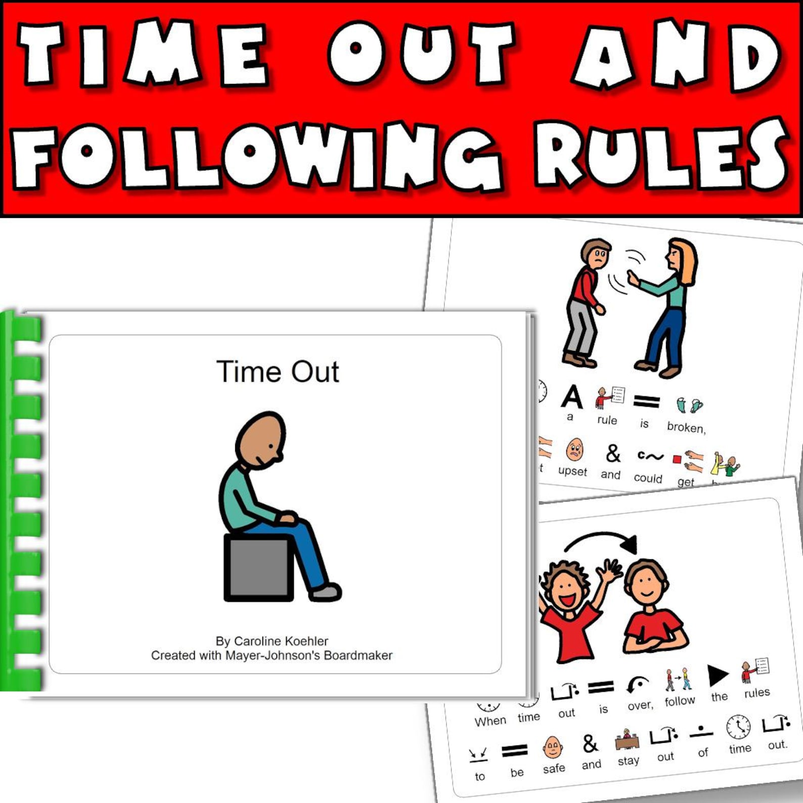 Autism Social Stories for Biting Pinching & Appropriate Touch | Calming ...