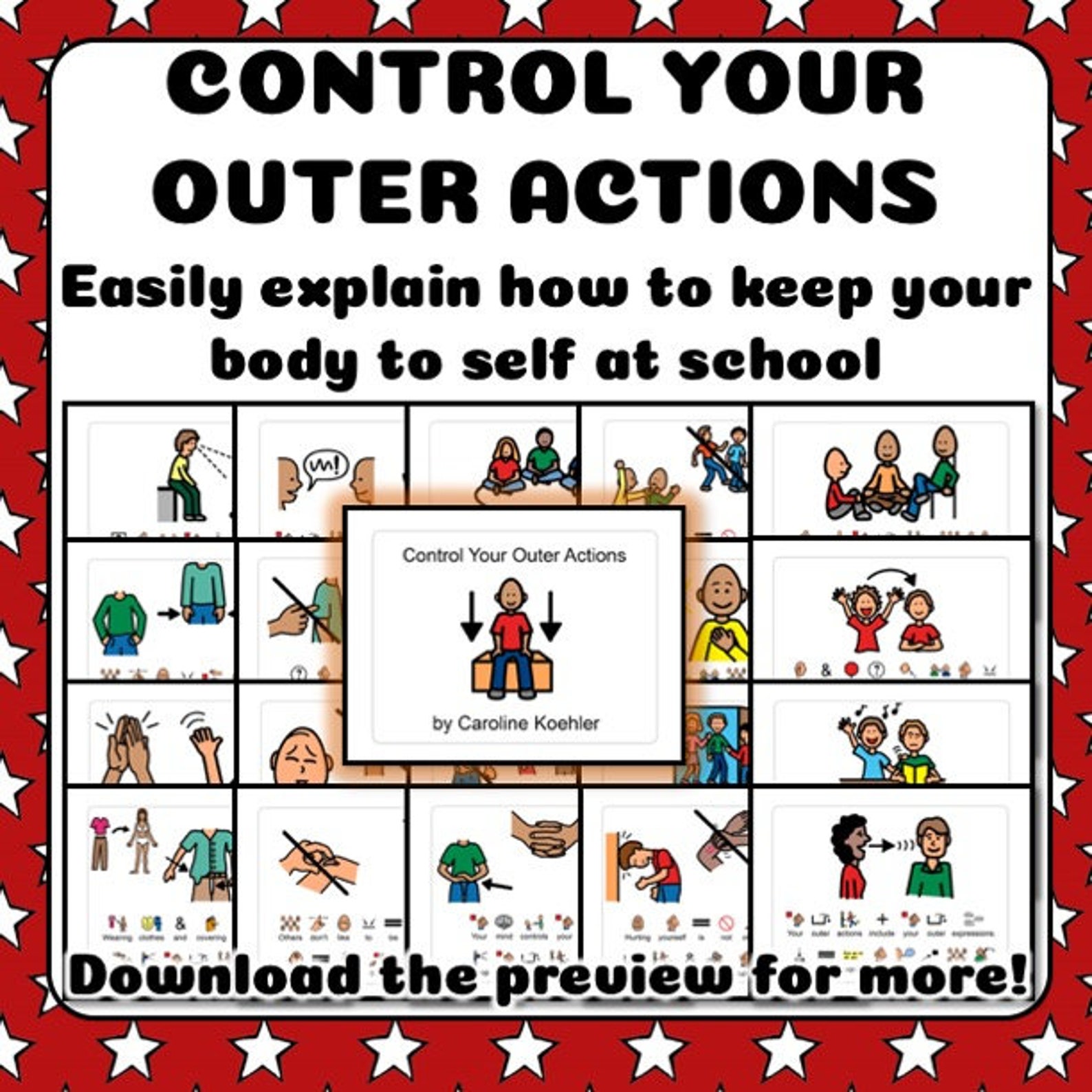 Social Stories for Following Directions at School and Home | Autism ...