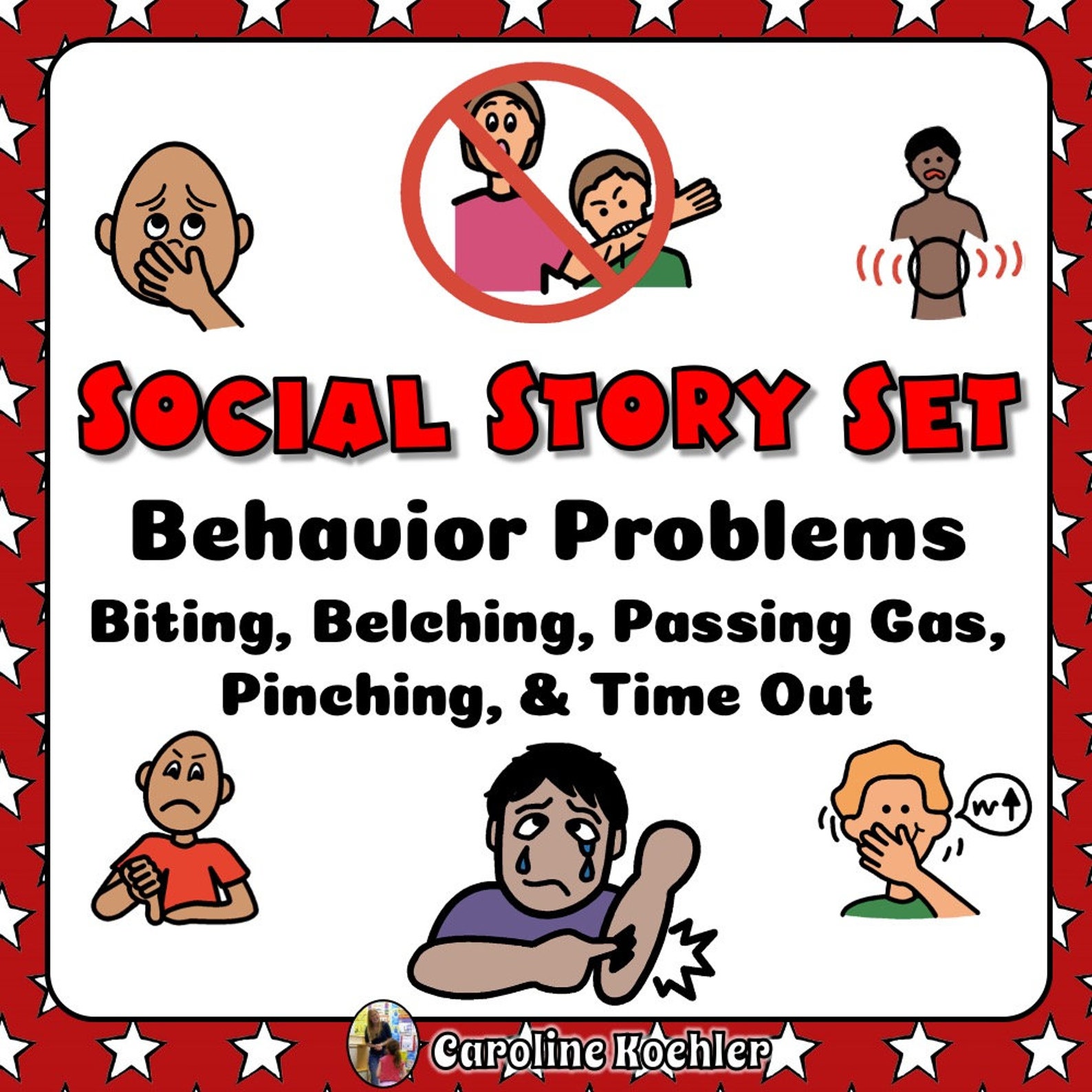 Social Stories Appropriate Touch and Autism Problem Behaviors | Social ...