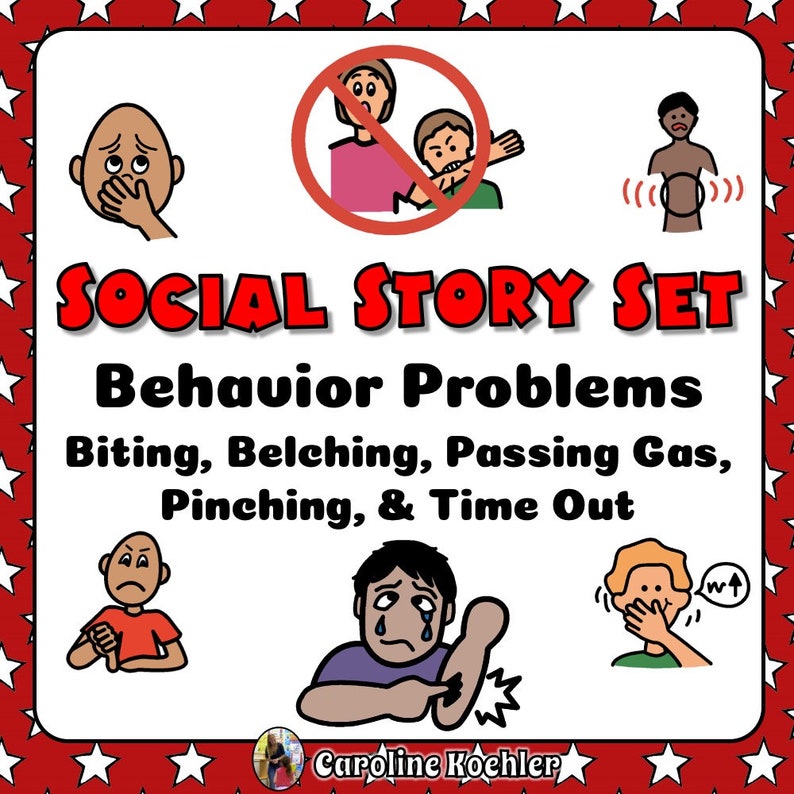 Social Stories Appropriate Touch and Autism Problem Behaviors | Social ...