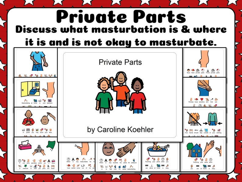 Puberty Social Story Set for Boys Growing up | Boys in Puberty Social ...