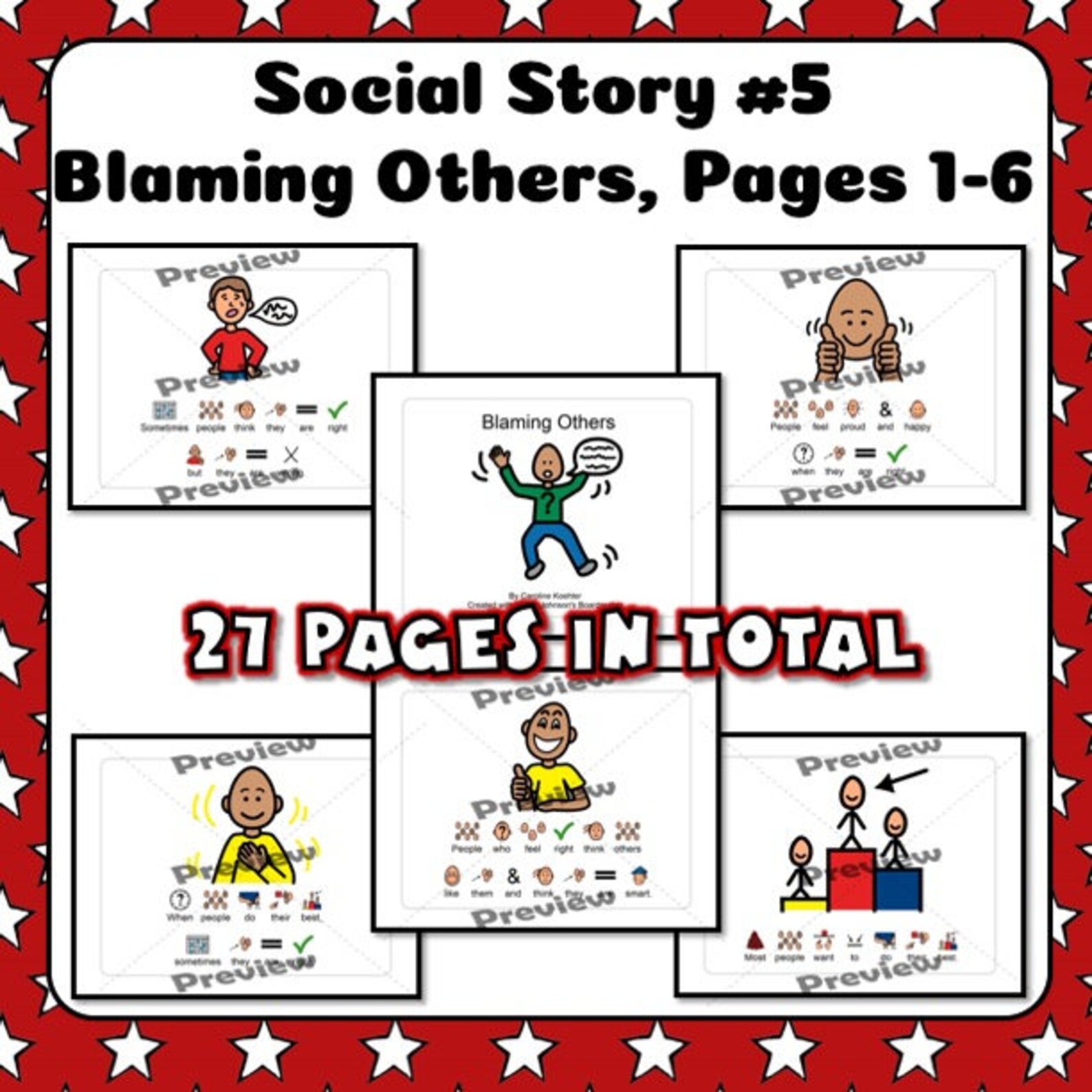 Social Stories for Having Friends | Autism Social Story Set About ...