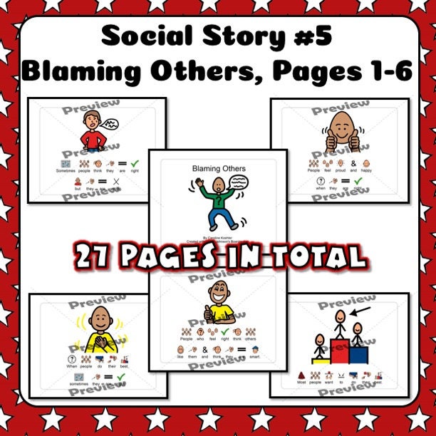 Social Stories for Having Friends | Autism Social Story Set About ...