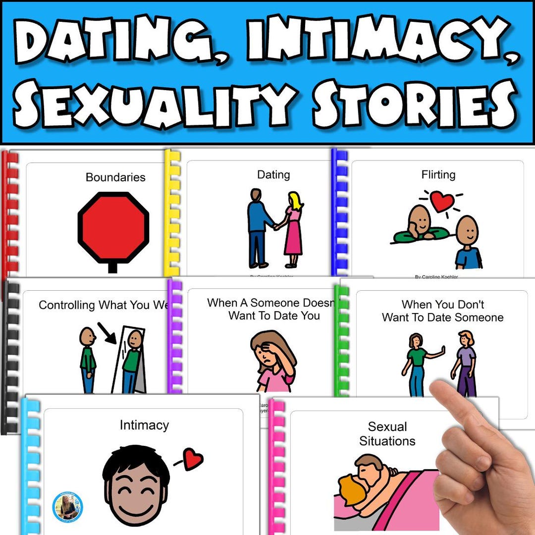 Autism Social Stories for Dating Intimacy & Boundaries Teen Puberty ...
