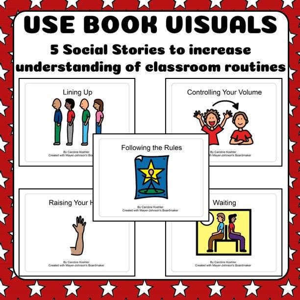 Social Stories for School Rules in the Classroom | Autism Social Story ...