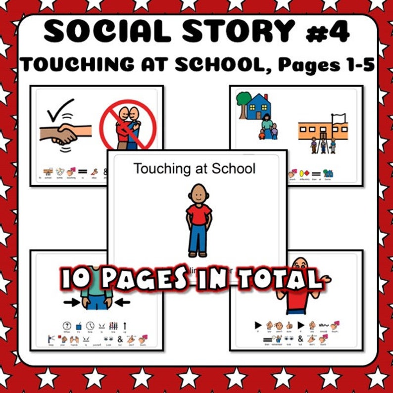 Social Stories to Help Problem Behaviors in Autism | Social Story for ...