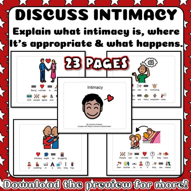 After Puberty Dating and Intimacy Autism Social Stories | Social Story ...