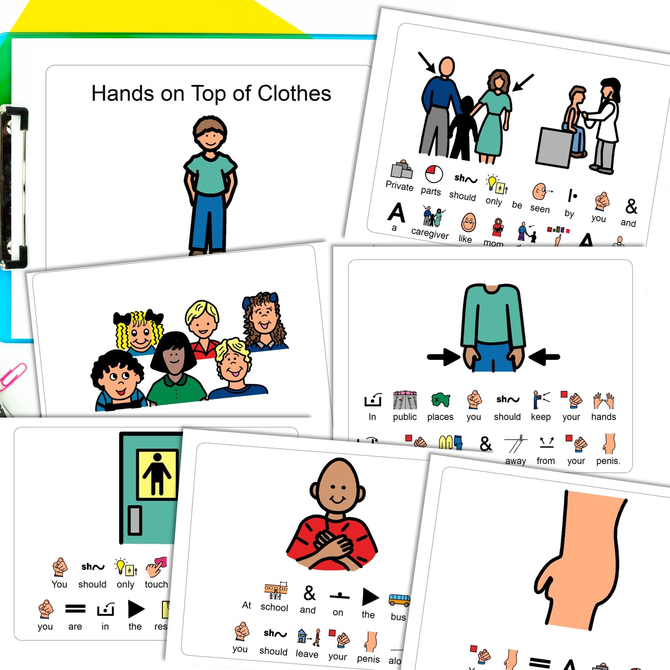 Puberty Social Stories for Boys Autism Printable Hygiene Privacy Body ...