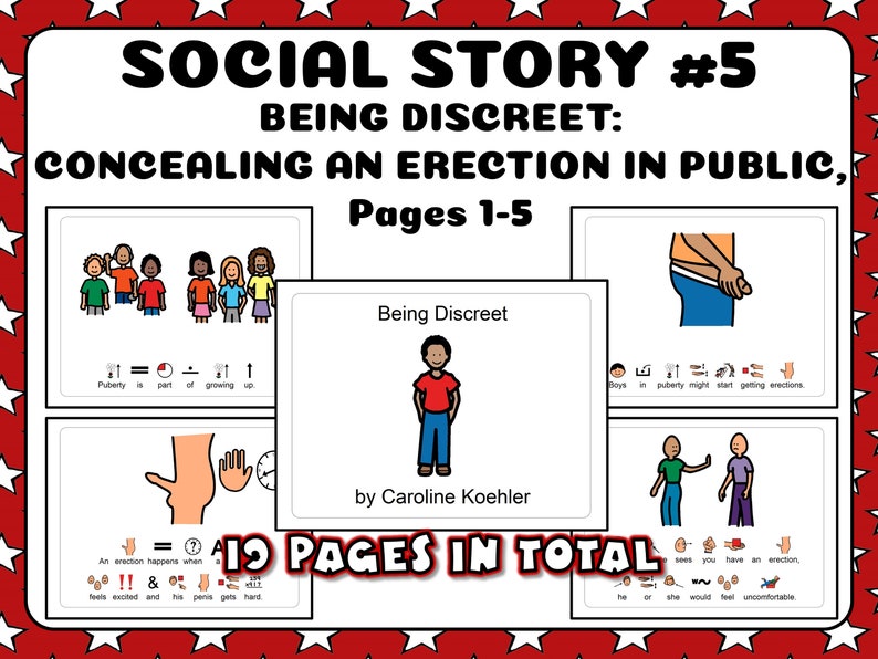 Puberty Social Story Set for Boys Growing up | Boys in Puberty Social ...