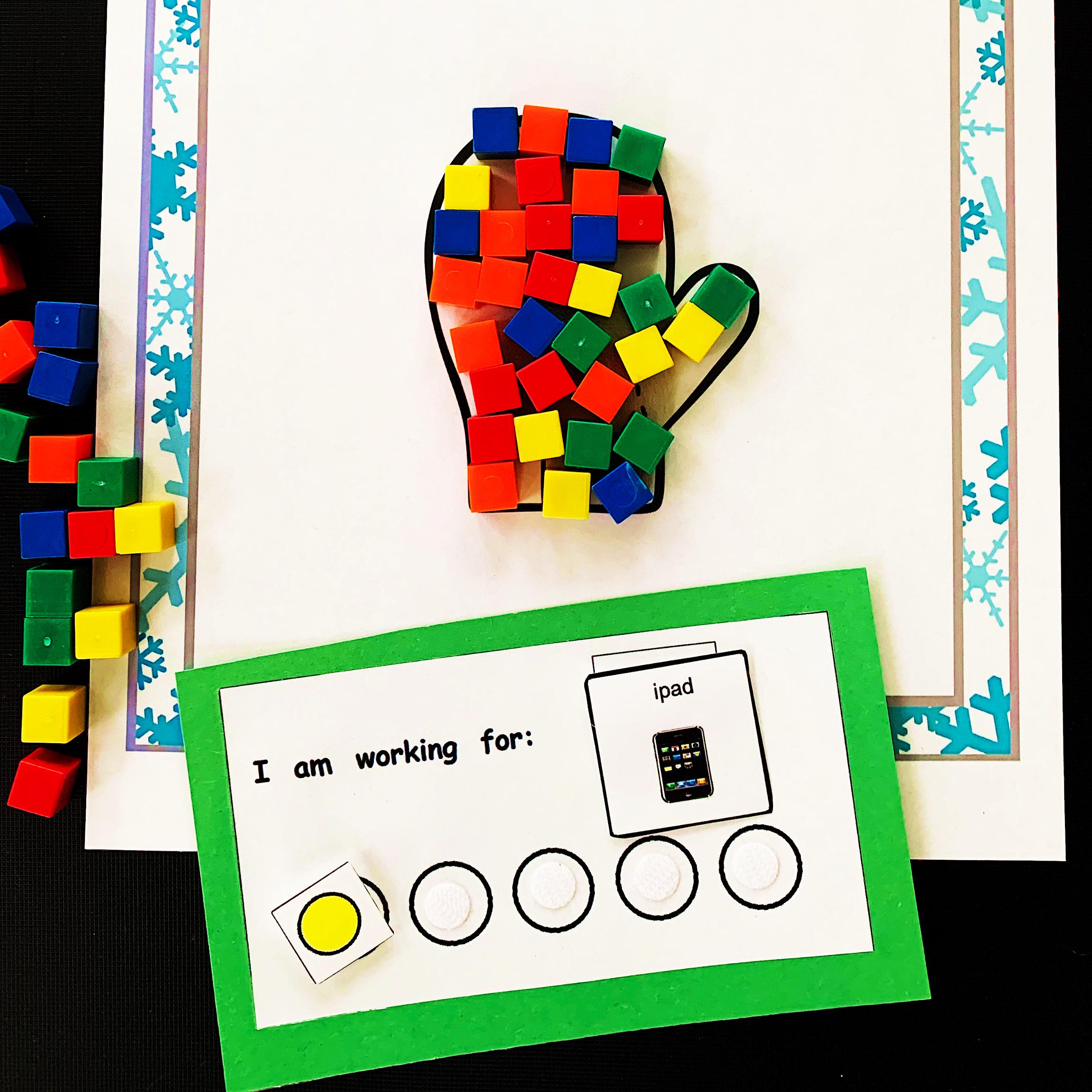 Autism Token Board I Am Working for Printable & Digital Behavior Chart ...