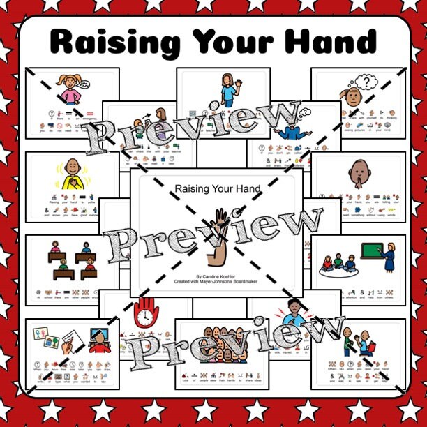 Social Stories for School Rules in the Classroom | Autism Social Story ...