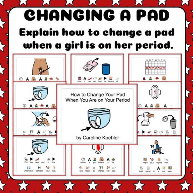 Social Story Set for Growing up Girls in Puberty Social Stories Autism ...