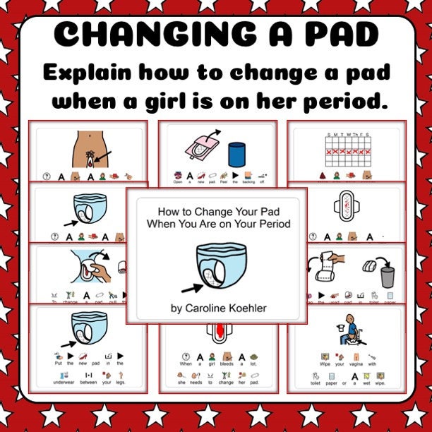 Social Story Set for Growing up Girls in Puberty Social Stories Autism ...