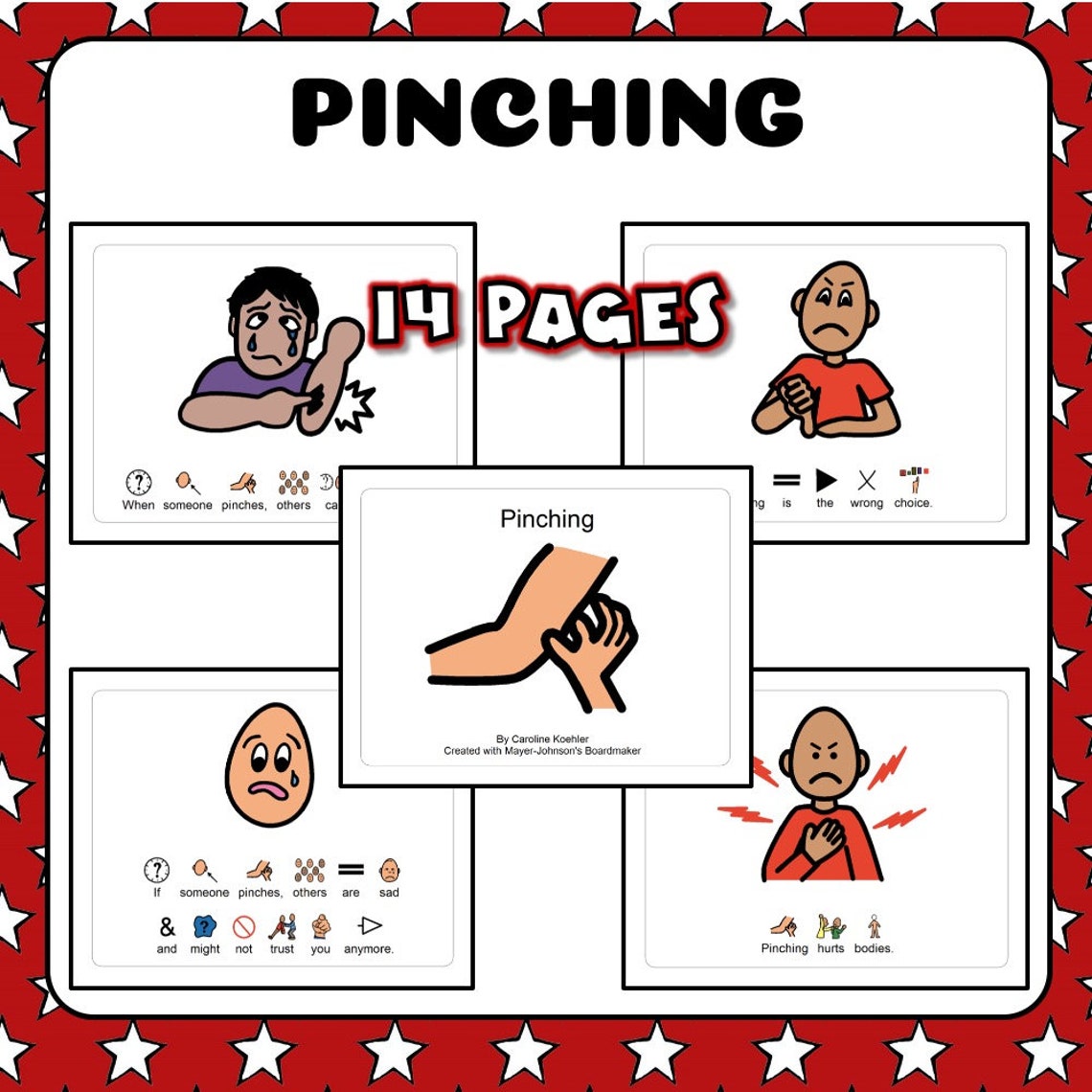 Social Stories Appropriate Touch and Autism Problem Behaviors | Social ...