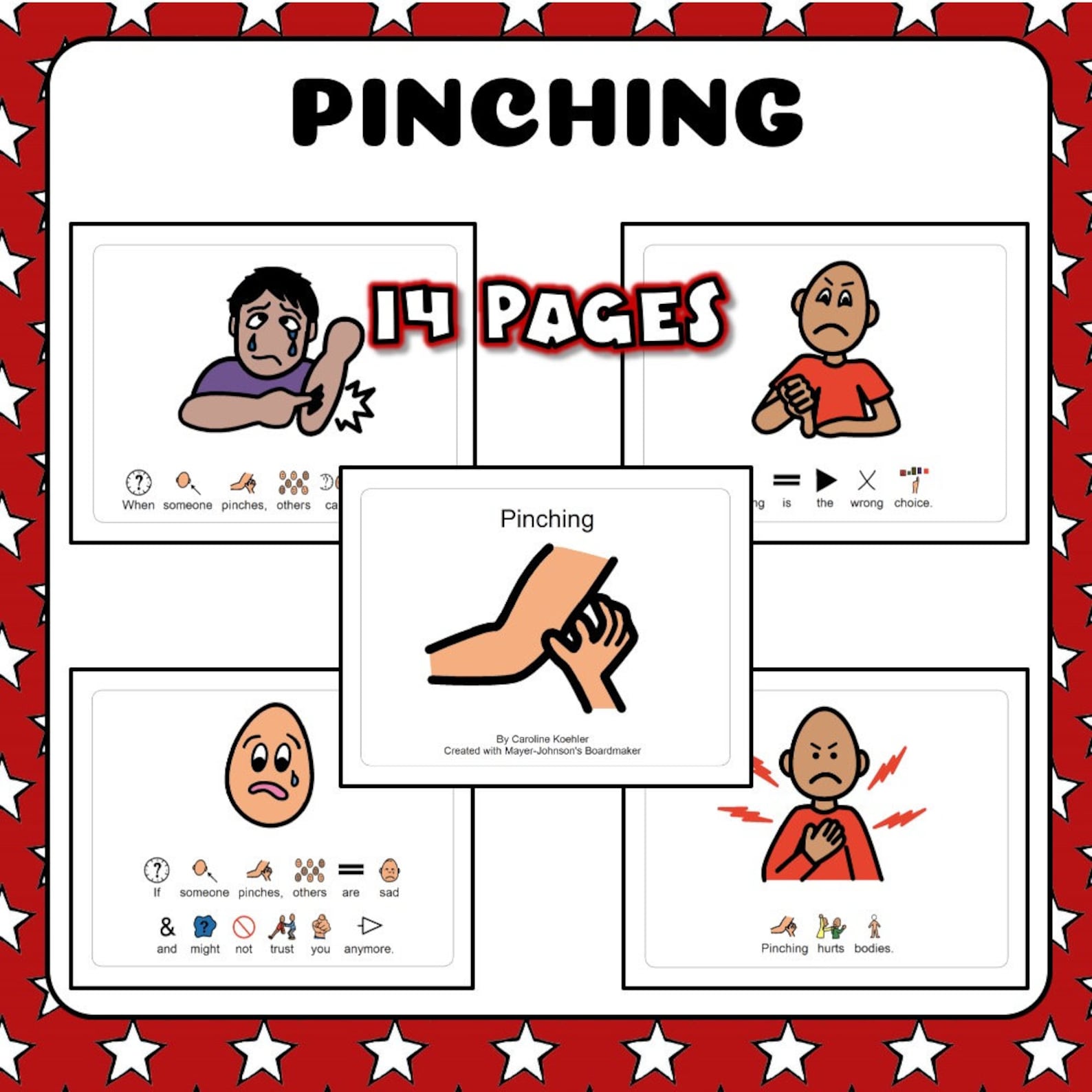 Social Stories Appropriate Touch and Autism Problem Behaviors | Social ...