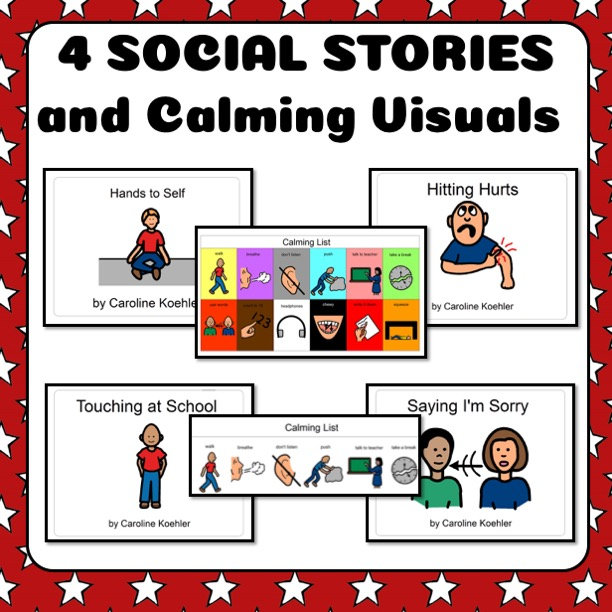 Social Stories to Help Problem Behaviors in Autism Social Story for ...