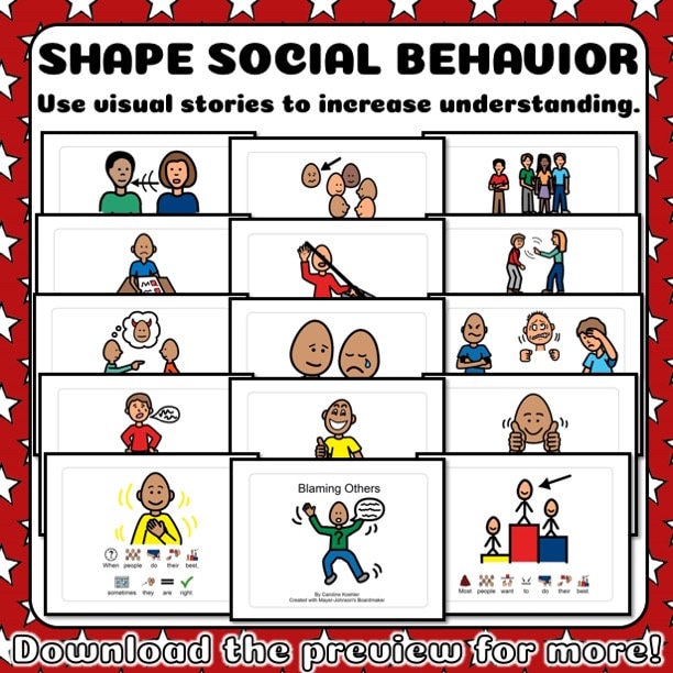 Social Stories for Having Friends | Autism Social Story Set About ...