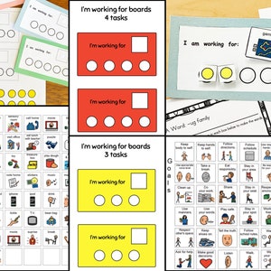 I'm Working for Board: Positive Behavior Token Charts | I Am Working ...