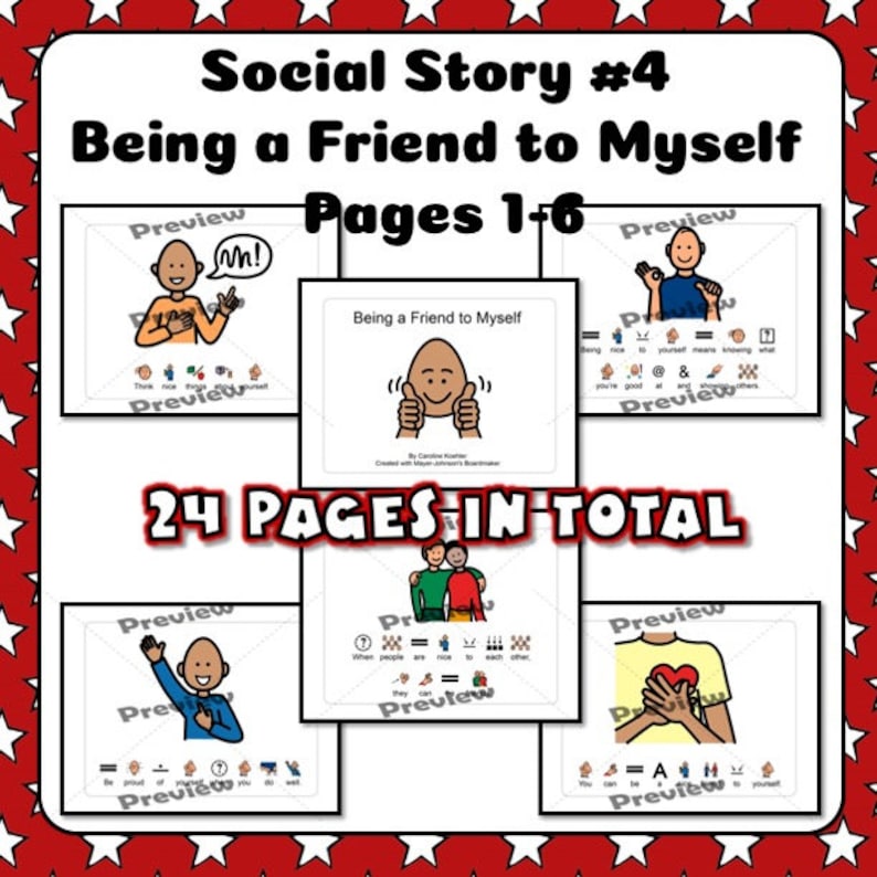 Social Stories for Having Friends Autism Social Story Set About ...