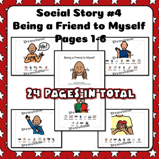 Social Stories for Having Friends | Autism Social Story Set About ...