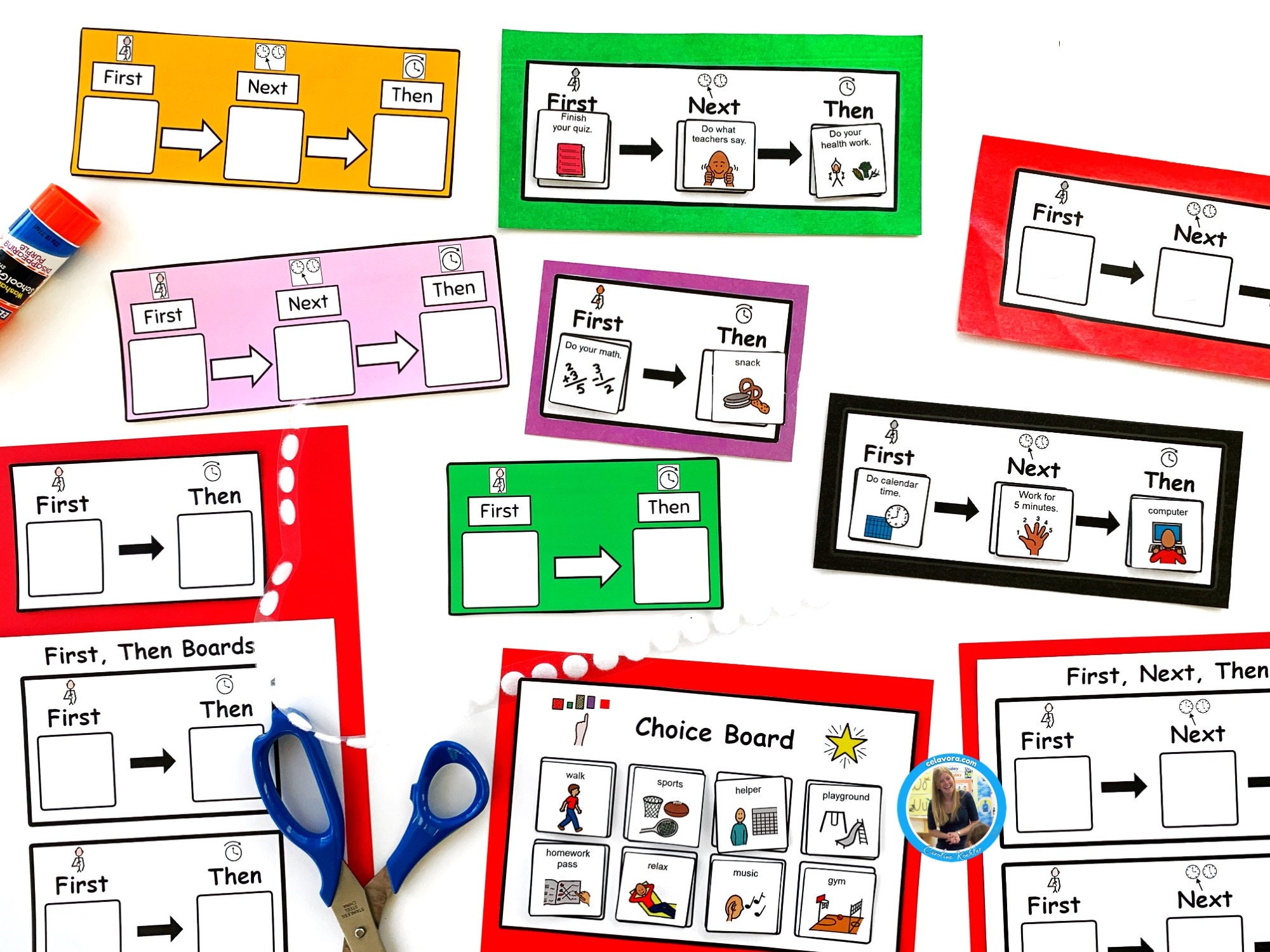 First Then Boards | First Next Then Board | Positive Behavior ...