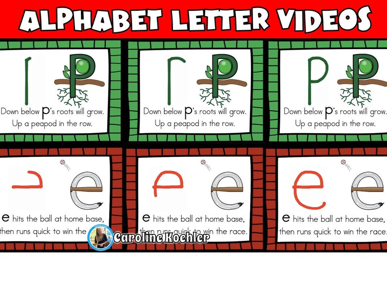 Trace the Alphabet Worksheet Set Lowercase Letter Formation Tracing ...