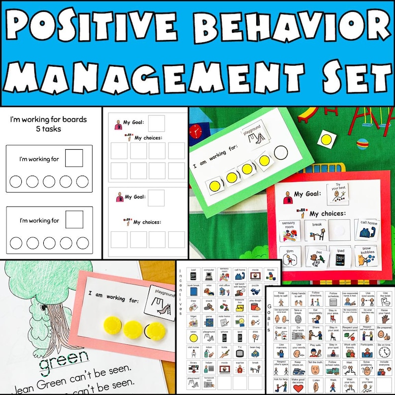 Autism Token Board I Am Working for Printable & Digital Behavior Chart ...