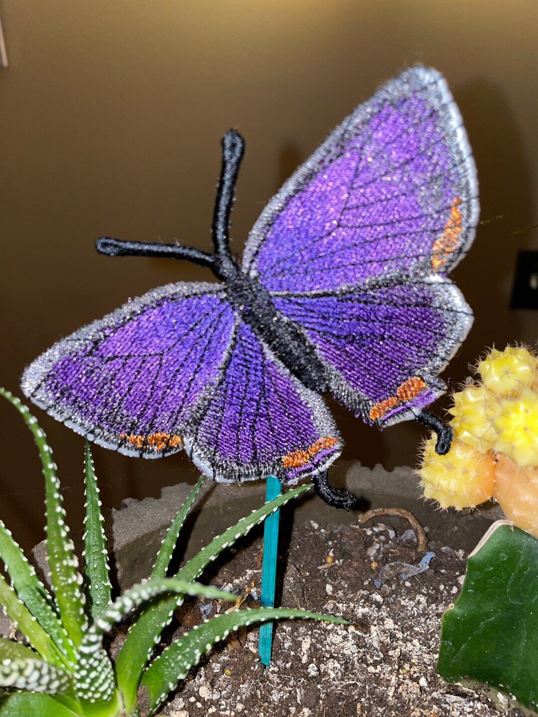 Colorado Hairstreak Butterfly Plant Stake - Etsy