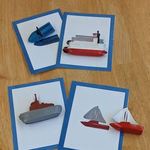 Water Transportation Montessori Language Cards - Etsy