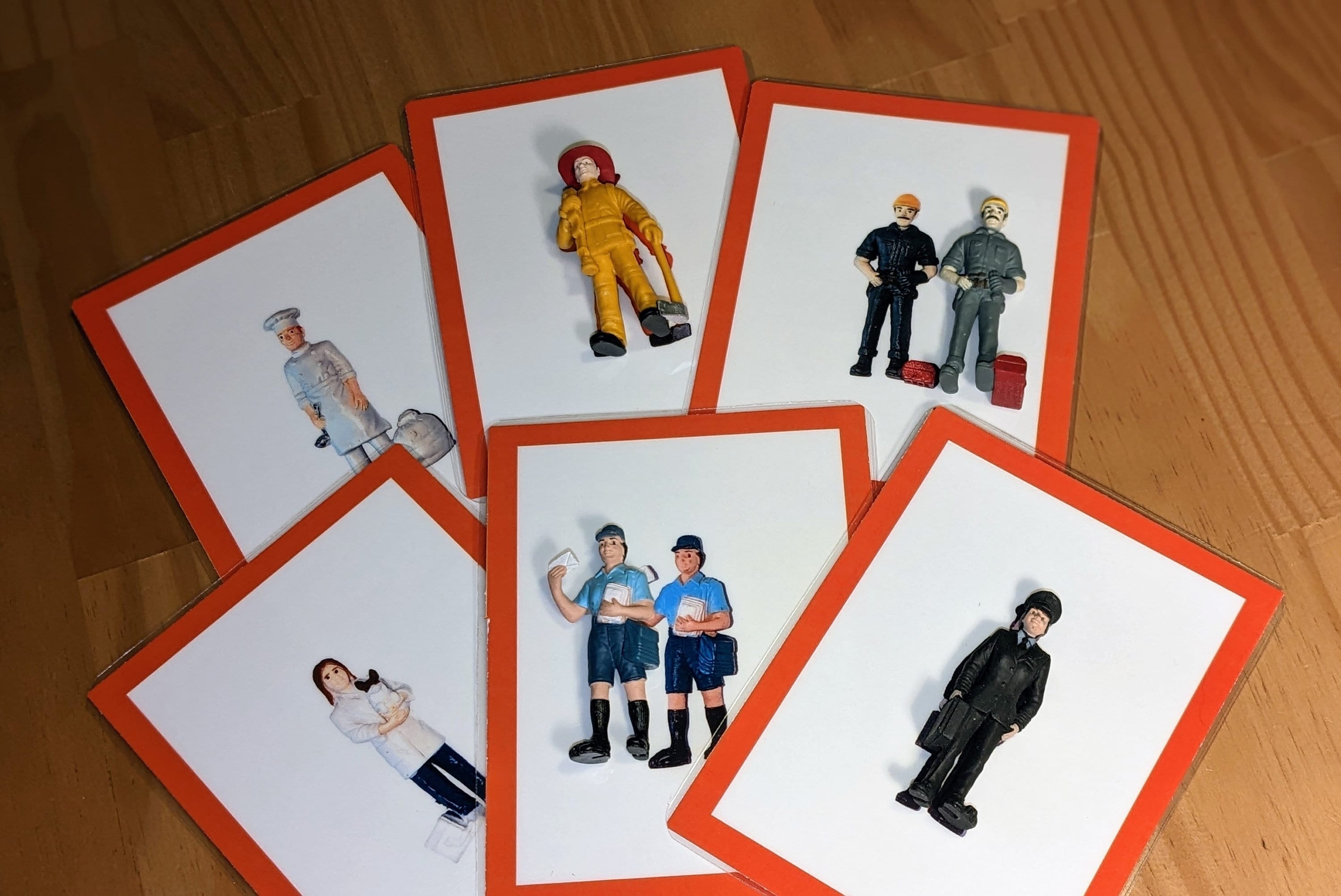 Montessori Toddler Language Cards Community Members - Etsy