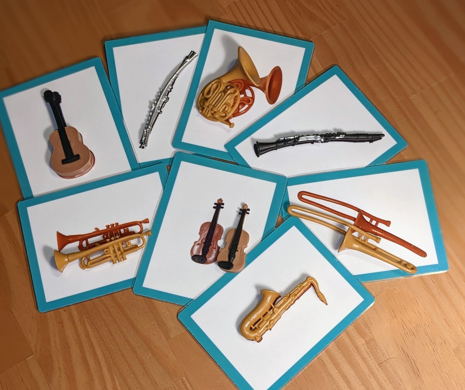Montessori Toddler Language Cards Musical Instruments - Etsy