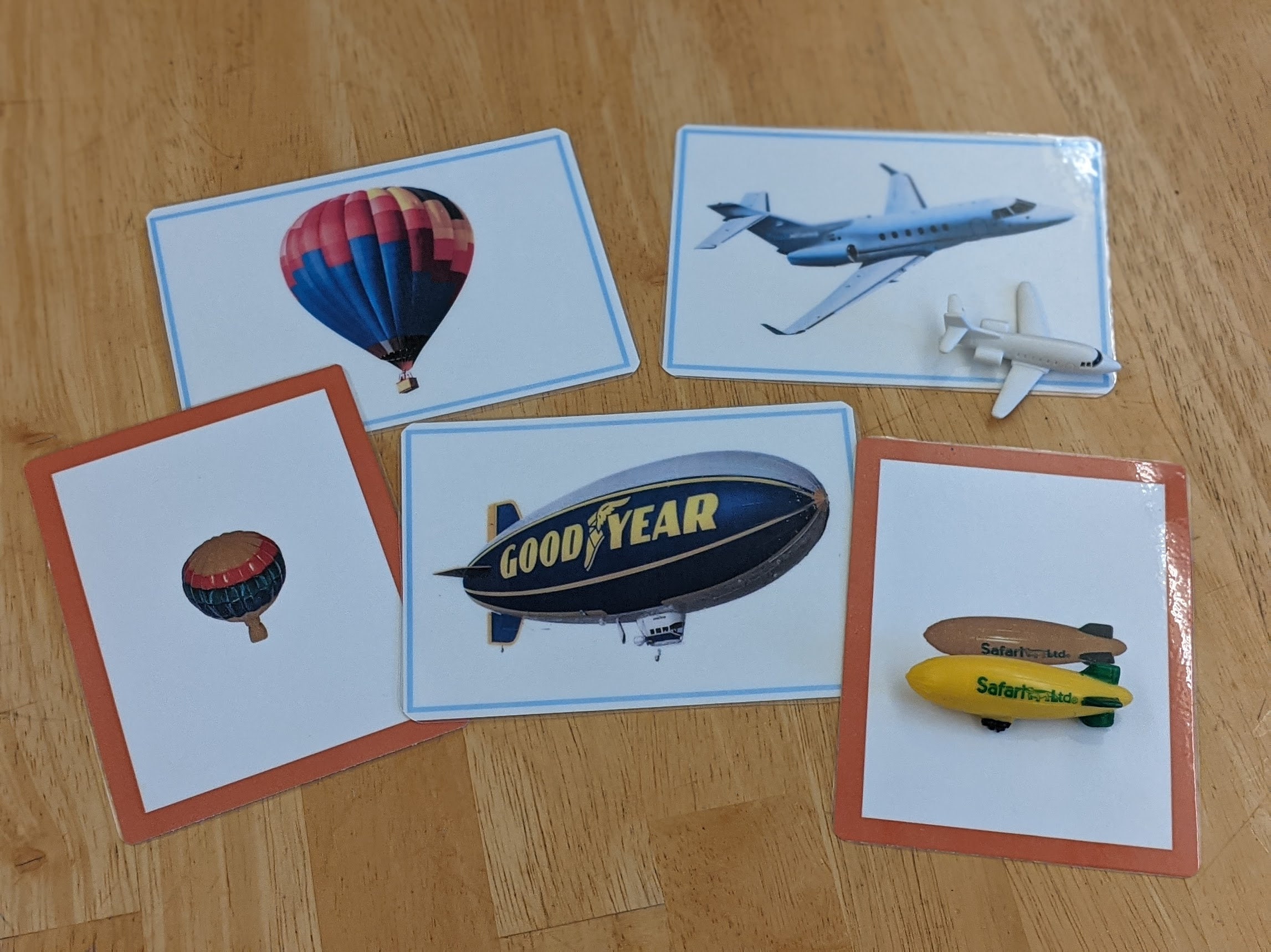 Air Transportation Montessori Language Cards - Etsy
