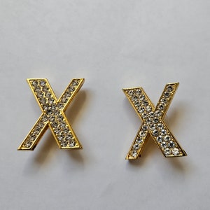 Large Alphabet Bling Letters With Gold Shoe Charms, Teens, Gifts for ...