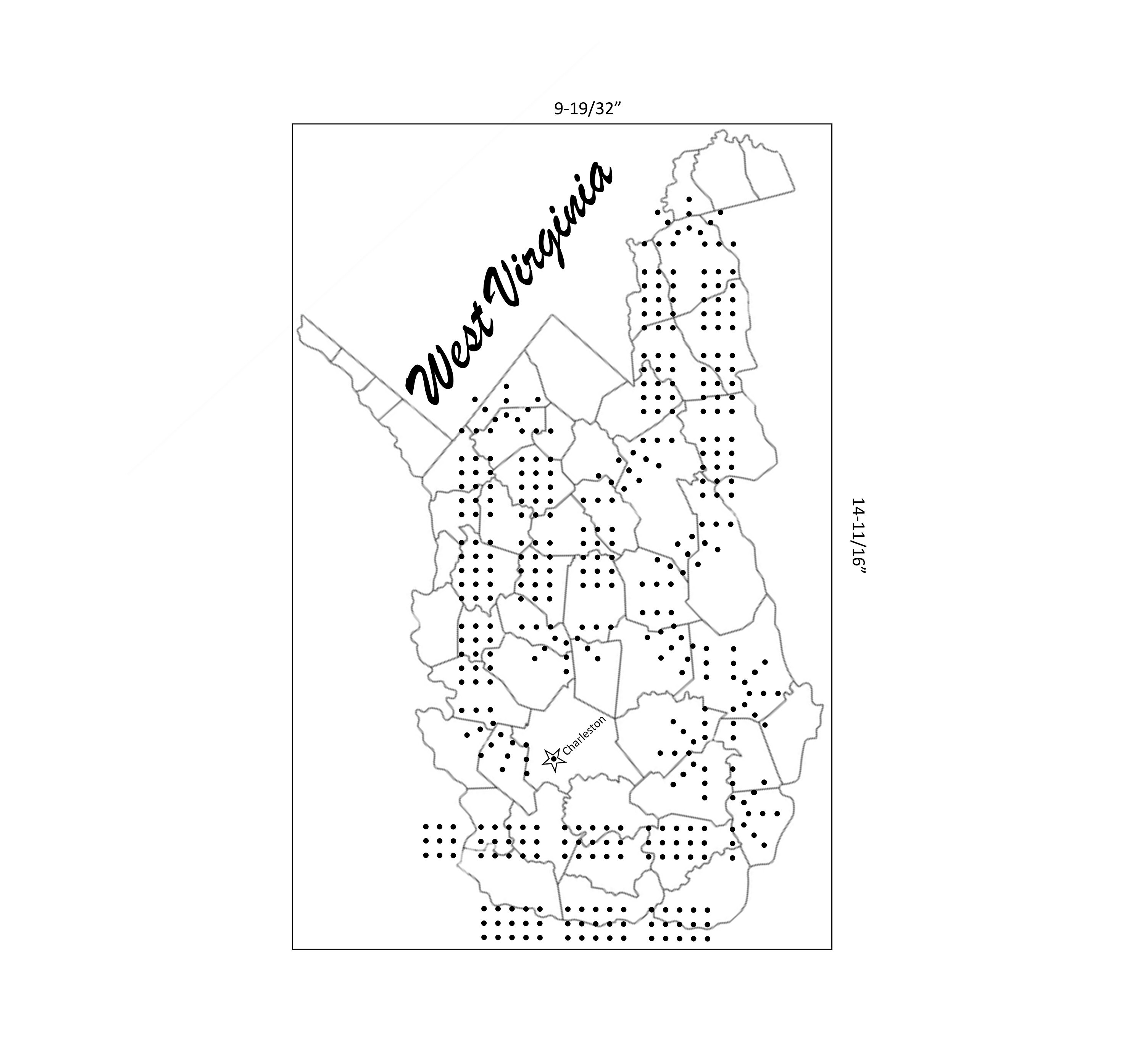 Cribbage Board Template - West Virginia *digital File* - Etsy