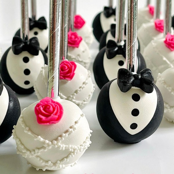 Wedding Cake Pops - Etsy