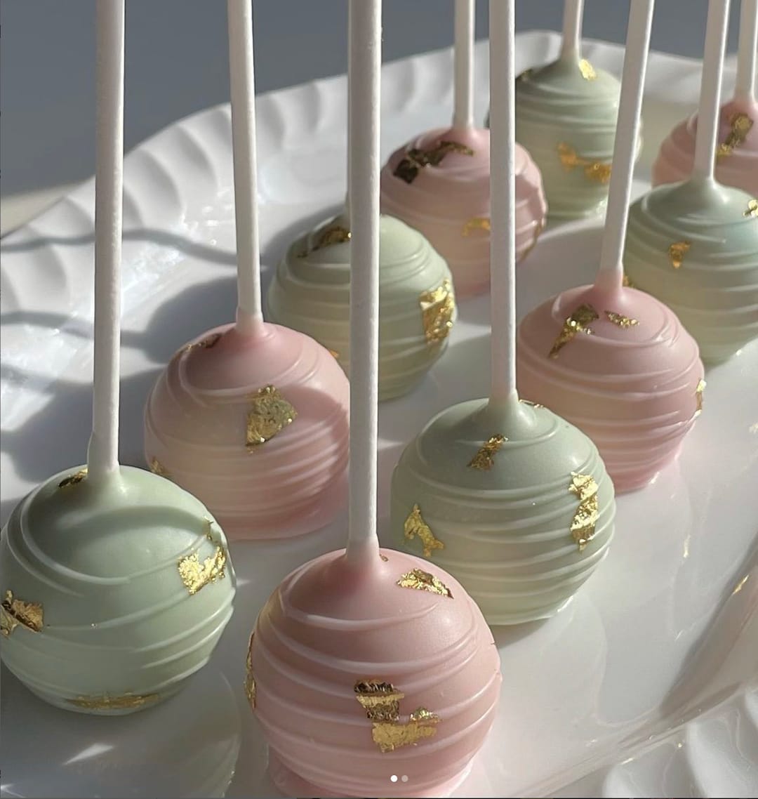 Elegant, Simple, Minimalistic Cake Pops - Etsy