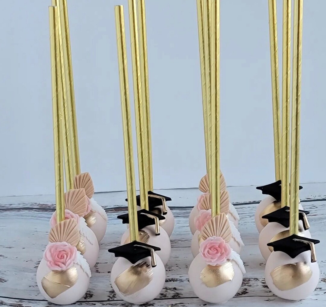 Pink Graduation Cake Pops Nursing Grad Gifts Class of 2023 - Etsy