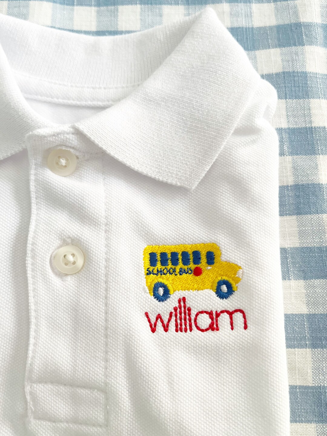 Mini School Bus Polo - Etsy
