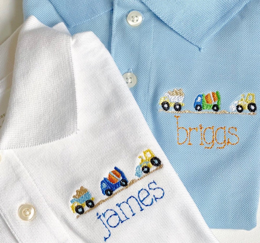 Construction Truck Polo - Etsy