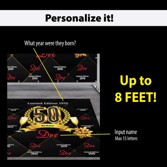 Paper & Party Supplies Removable sticker Birthday backdrop Removable ...