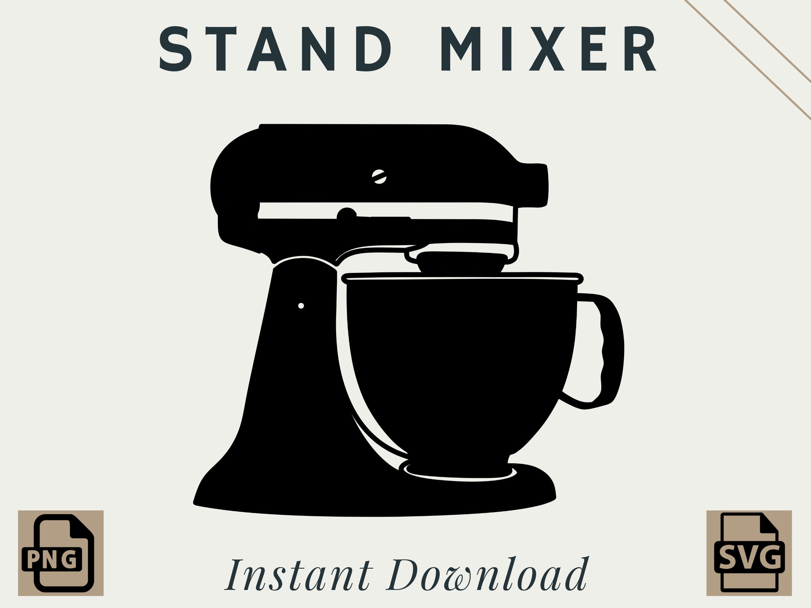 Kitchen Stand Mixer | PNG | SVG | Digital Download | Printable - Etsy