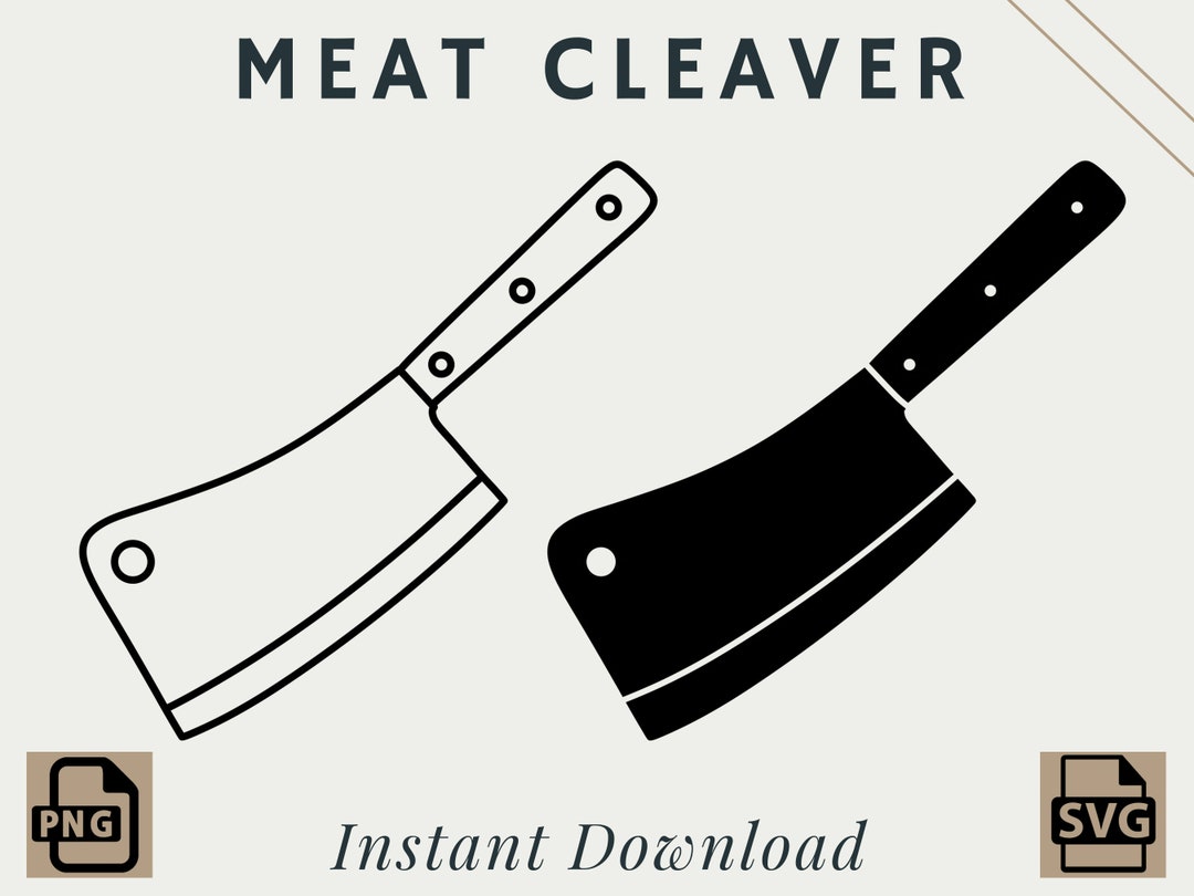 Meat Cleaver Bundle | PNG | SVG | Digital Download | Printable - Etsy