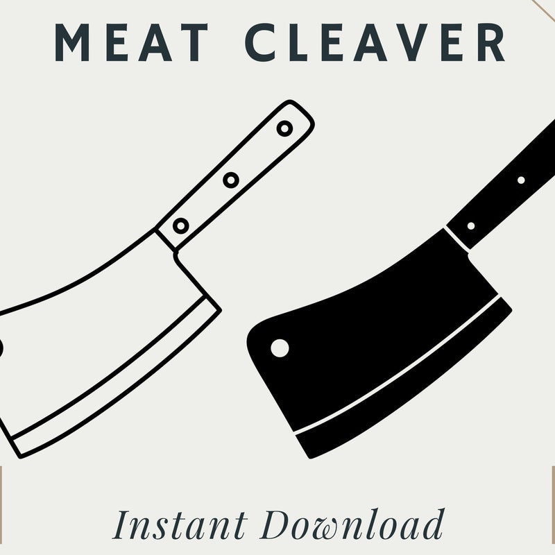 Chef Cleaver - Etsy