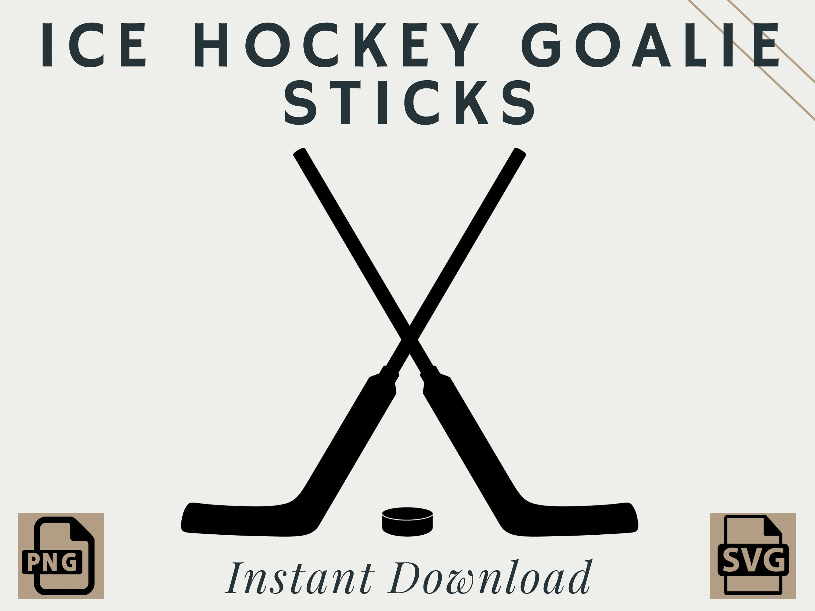 Ice Hockey Goalie Sticks | PNG | SVG | Digital Download | Printable - Etsy