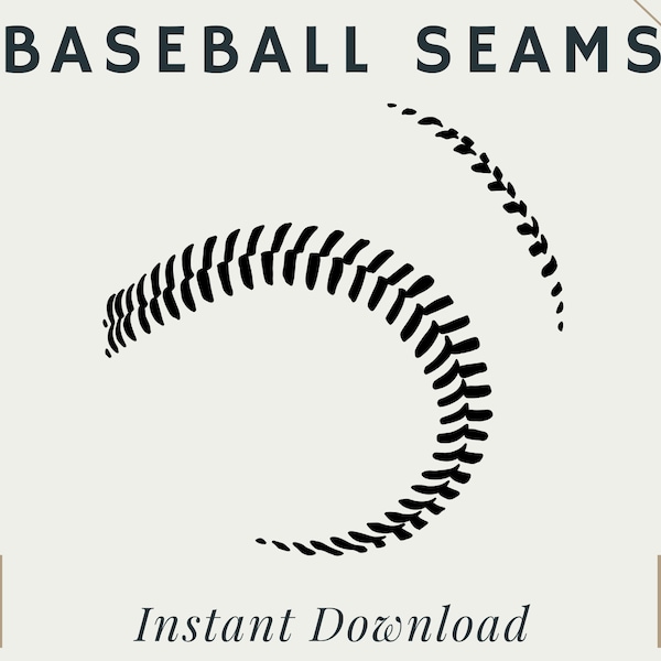 Baseball Seams Svg - Etsy