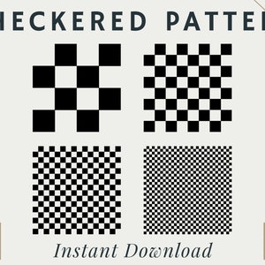 Checkered Pattern Bundle PNG SVG Digital Download Printable - Etsy