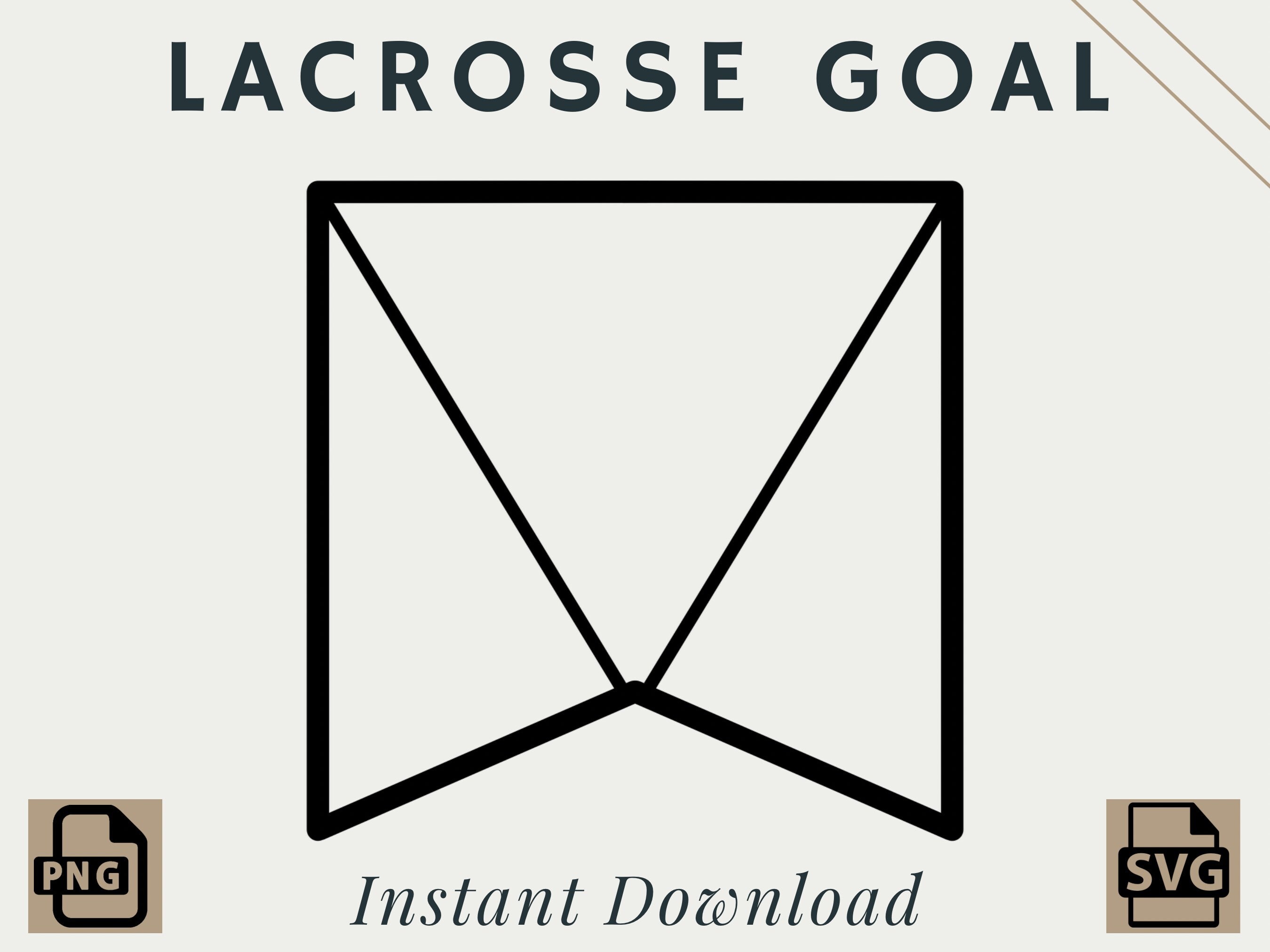 Lacrosse Goal | PNG | SVG | Digital Download | Printable - Etsy